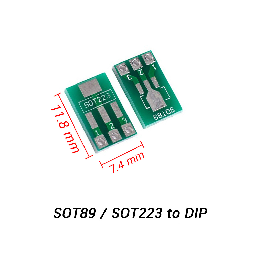 พีซีบี บอร์ดแปลง SMD TQFN TQFP QFN SOP SSOP TSSOP to DIP DIL 2.54 SOP8 ...