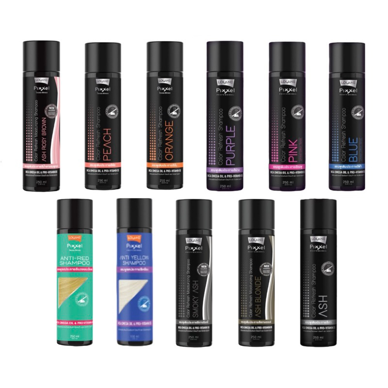 Lolane Pixxel Color Refresh Shampoo โลแลน พิกเซล แอนตี้ คัลเลอร์ รีเฟรช ...