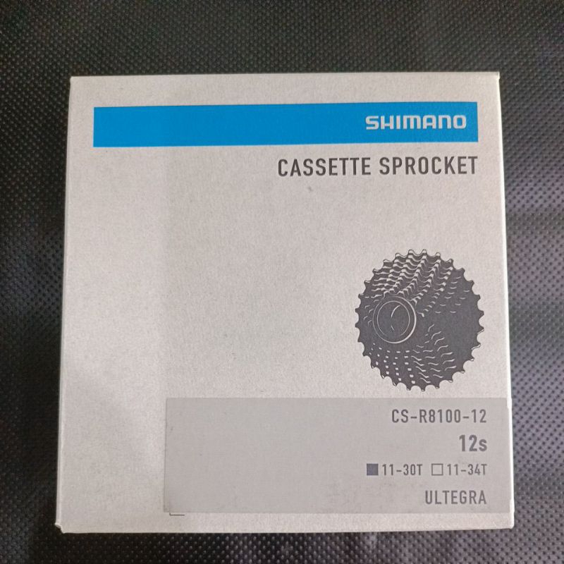 เฟือง Shimano Ultegra CS-R8100 12SP.ขนาด 11-30T,11-34T *ของแท้ มีสินค้าพร้อมส่ง | Shopee Thailand