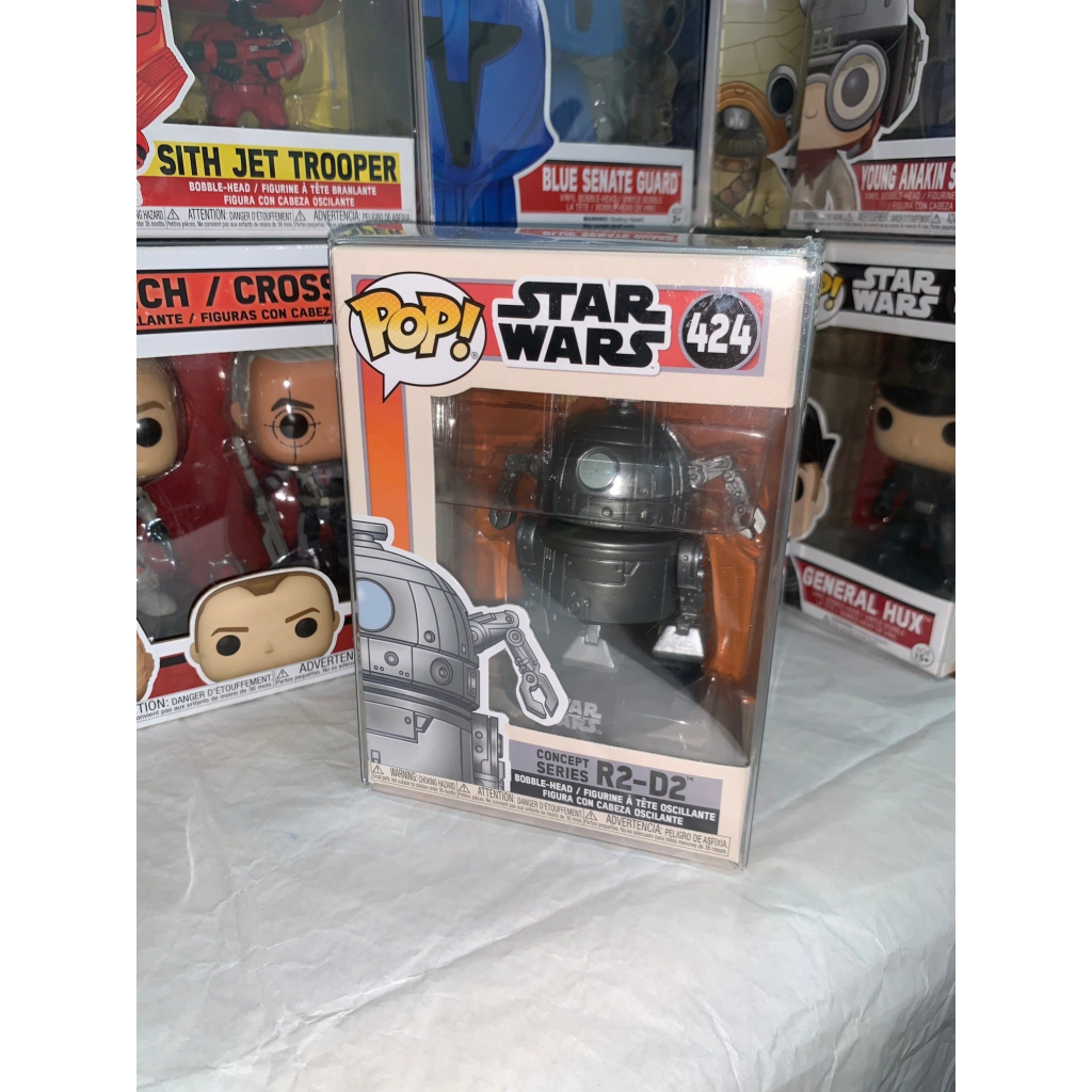 Funko Pop Original R2-D2 424 Star Wars Concept Series, Figure | Shopee ...