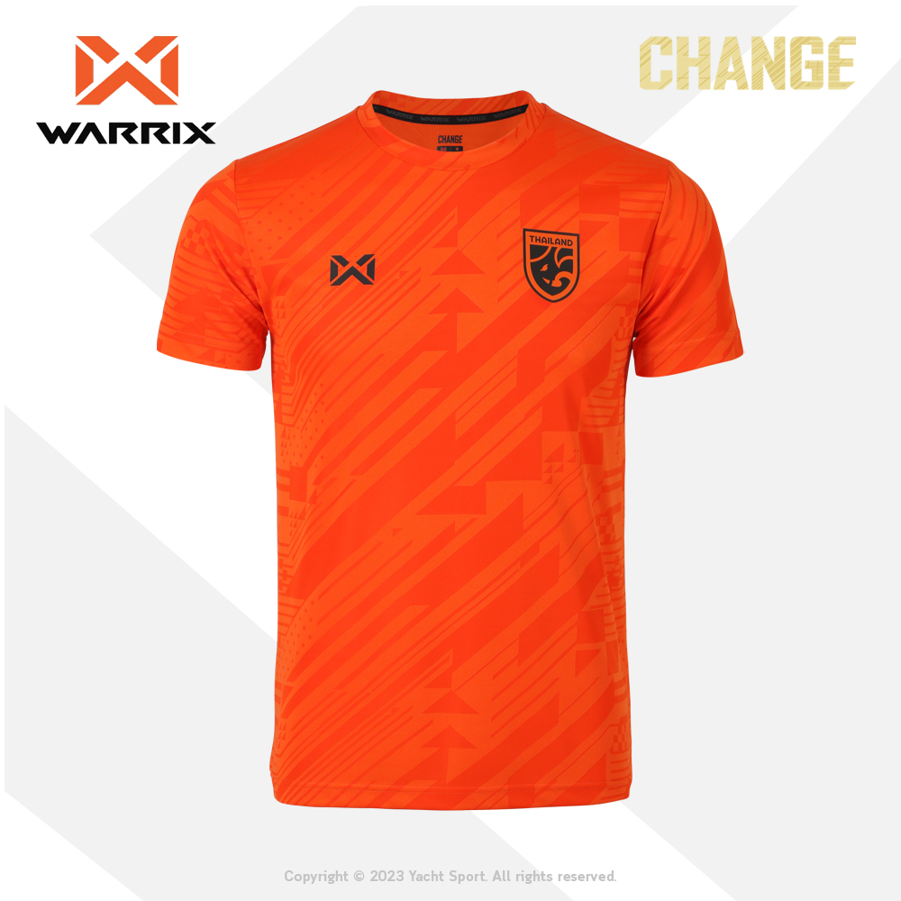 เสื้อเชียร์ WARRIX Thailand National Team Kit 2023/24 (Cheer Version) รหัส WA-233FBATH53 ...