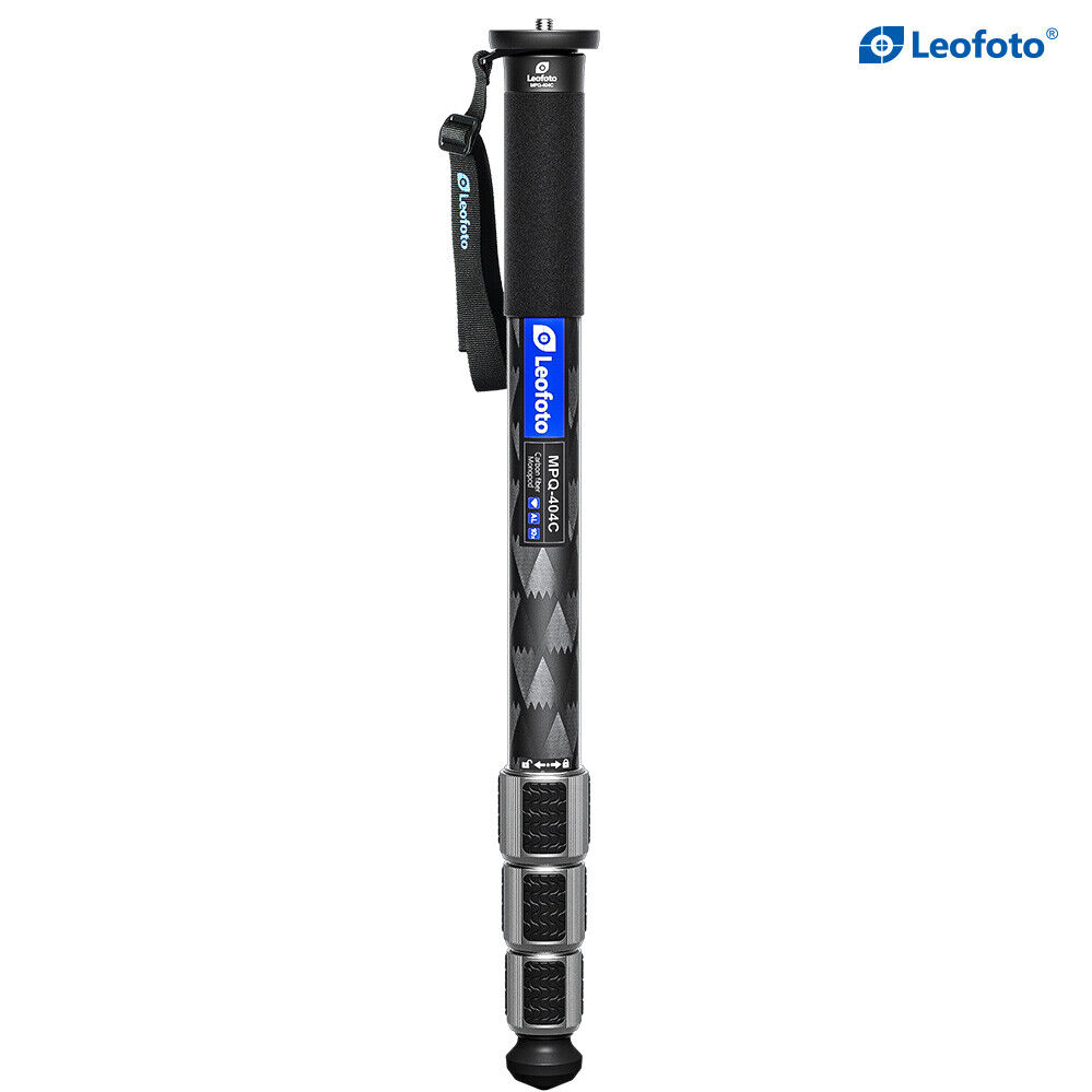 Leofoto MPQ-325C 5-Section CF Monopod Waterproof Leg Locks - Black | Shopee Thailand