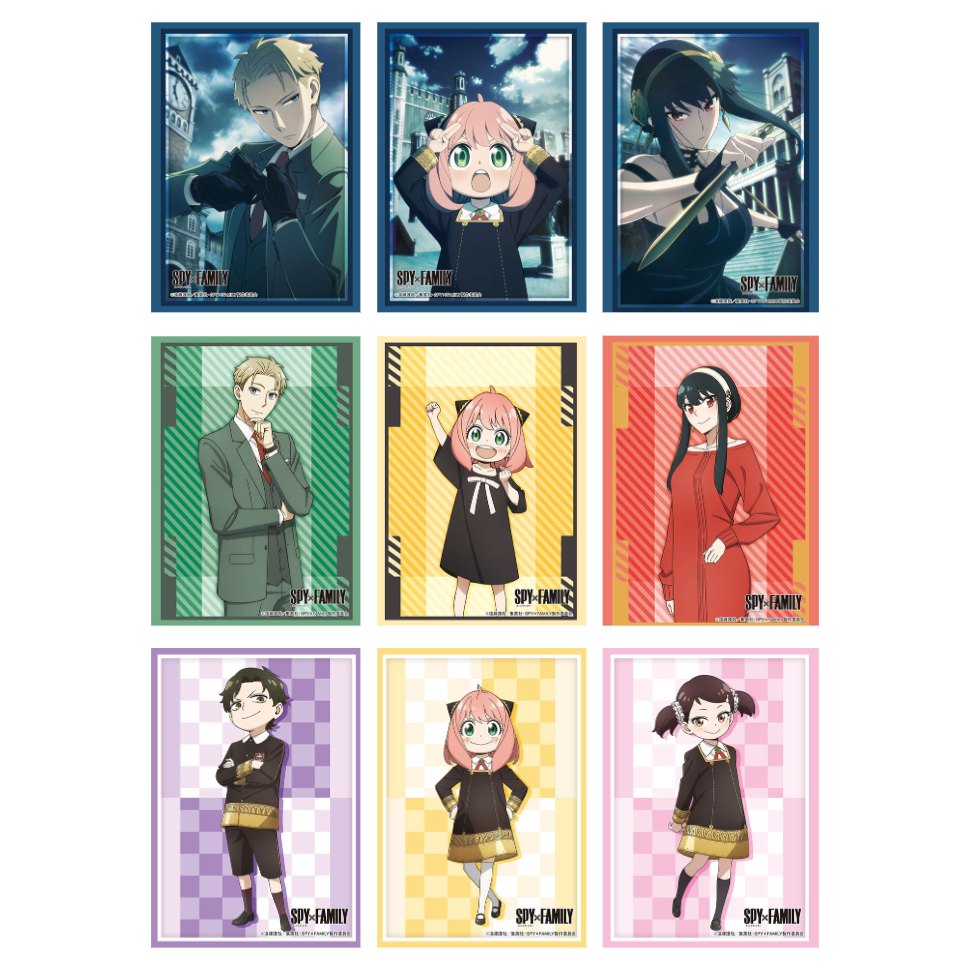 เศษสลีฟ Bushiroad Sleeve Collection HG Spy x Family : Loid Forger, Anya ...