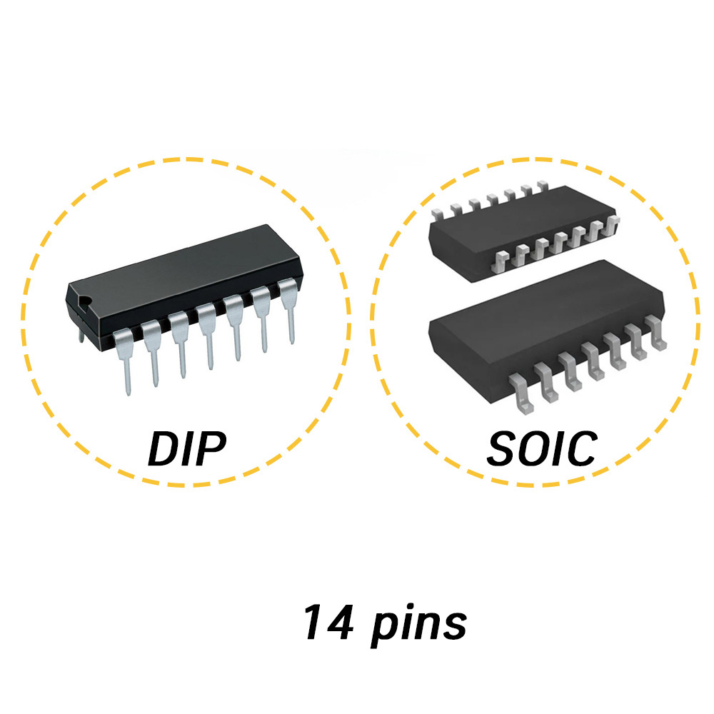 (2ตัว /5ตัว) ไอซี LM393 LM358 LM339 LM741 UA741 TL072 DIP8 LM324 TL064 TL074 TL084 DIP14 Dual Op ...