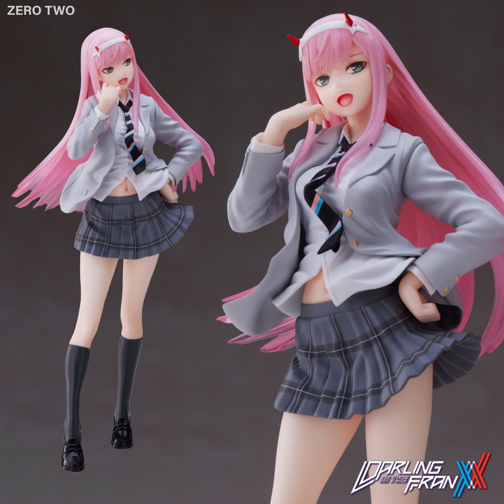 Figure Darling in the Franxx ดาร์ลิงอินเดอะแฟร๊งซ์ สงครามบุปผาจักรกล Code 002 Zero Two ซีโร่ทรู ...