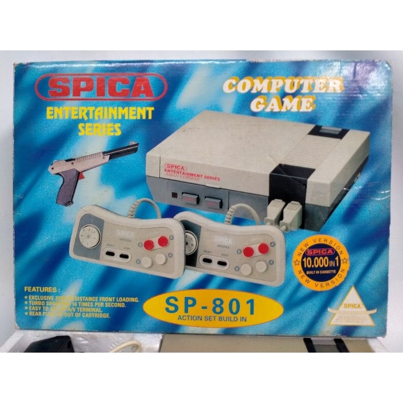 SPICA Entertainment 8 bit NES Asia Version SP-801 พร้อมปืนยิงเป็ด ...