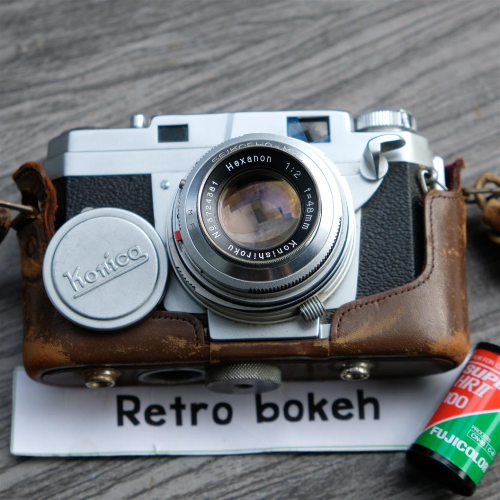 Rare!!! กล้องฟิล์มหายาก KONICA III (เรนจ์ไฟน์เดอร์ รุ่นที่ 3) กล้องตัว ...