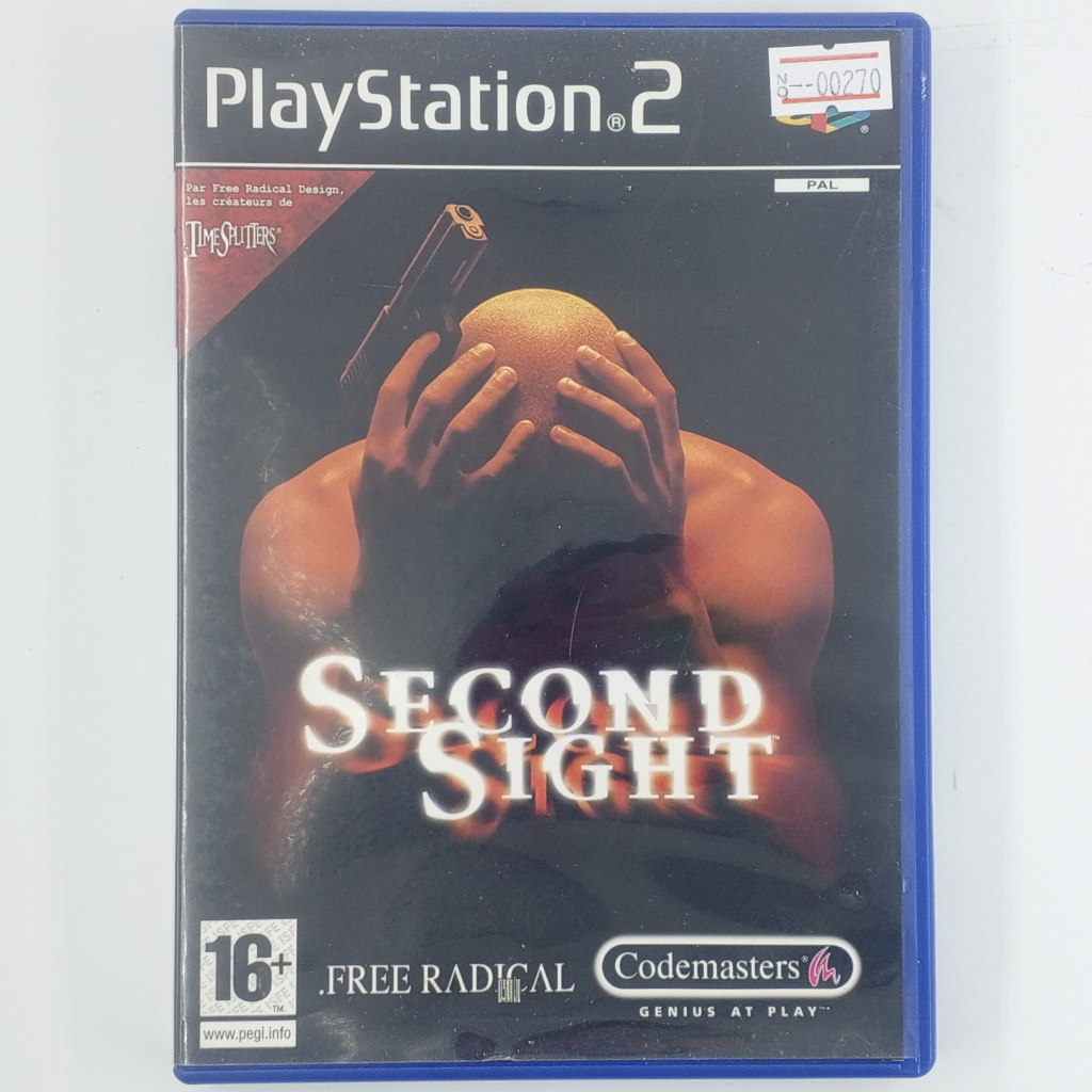 [00270] SECOND SIGHT (PAL)(PS2)(USED) แผ่นเกมแท้ มือสอง !! | Shopee Thailand