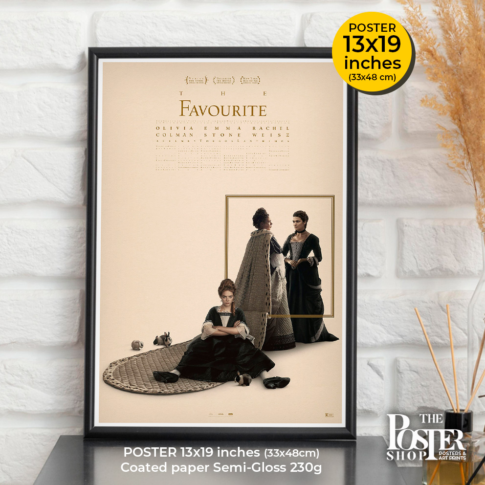 The Favourite Poster (2018) โปสเตอร์ภาพยนต์เดอะ เฟฟเวอริท ภาพขนาด 13x19 ...