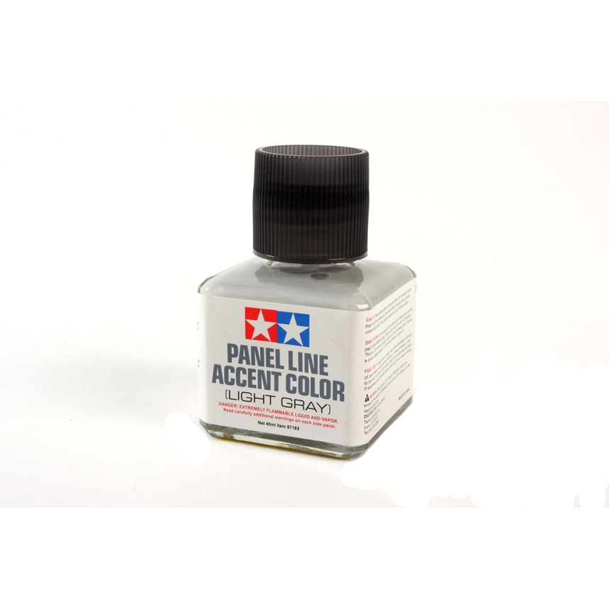 TAMIYA PANEL LINE ACCENT COLOR [LIGHT GRAY] (สีเทาอ่อน) | Shopee Thailand