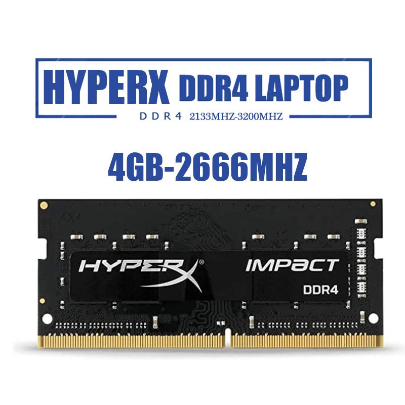 Kingston Hyperx Impact Laptop DDR4 RAM 4GB 8GB 16GB 2400Mhz 2666Mhz 3200Mhz SOIDMM Memory 145 ...