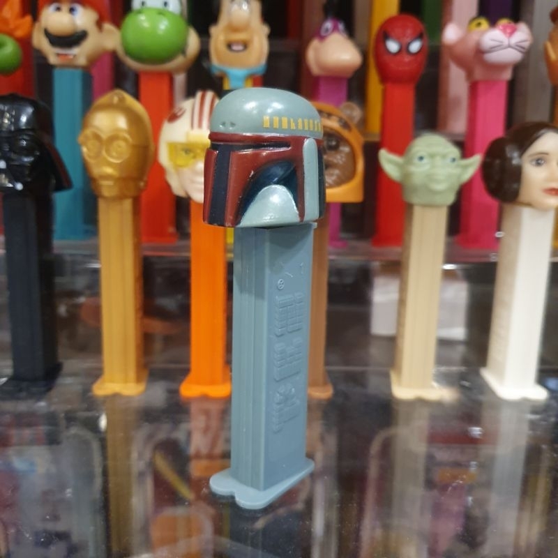 เพิ่มstock PEZ งานเก่าปี90s หลายแบบ Star wars / mario / disney ...