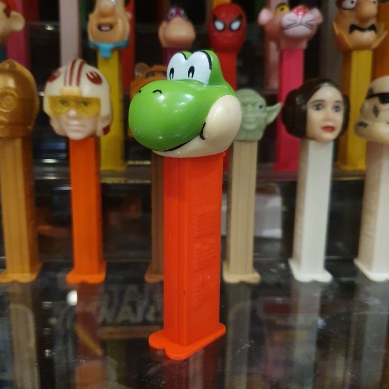 เพิ่มstock PEZ งานเก่าปี90s หลายแบบ Star wars / mario / disney ...
