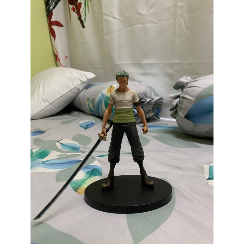 โรโรโนอา โซโล งานโลกเก่าหายากมาก ️ dfx ขาดดาบ1อัน one piece Roronoa ...