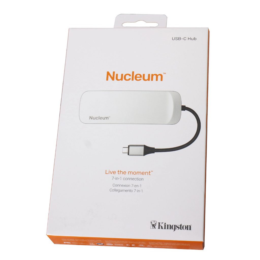 Kingston Nucleum USB-C Hub (C-HUBC1-SR-EN) - 7-in-1 ( HDMI, USB-C, USB ...