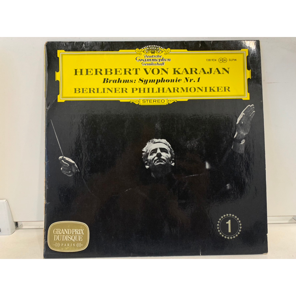 1LP Vinyl Records แผ่นเสียงไวนิล HERBERT VON KARAJAN/ BRAHMS: SYMPHONIE NR.1 (H7E36) | Shopee ...