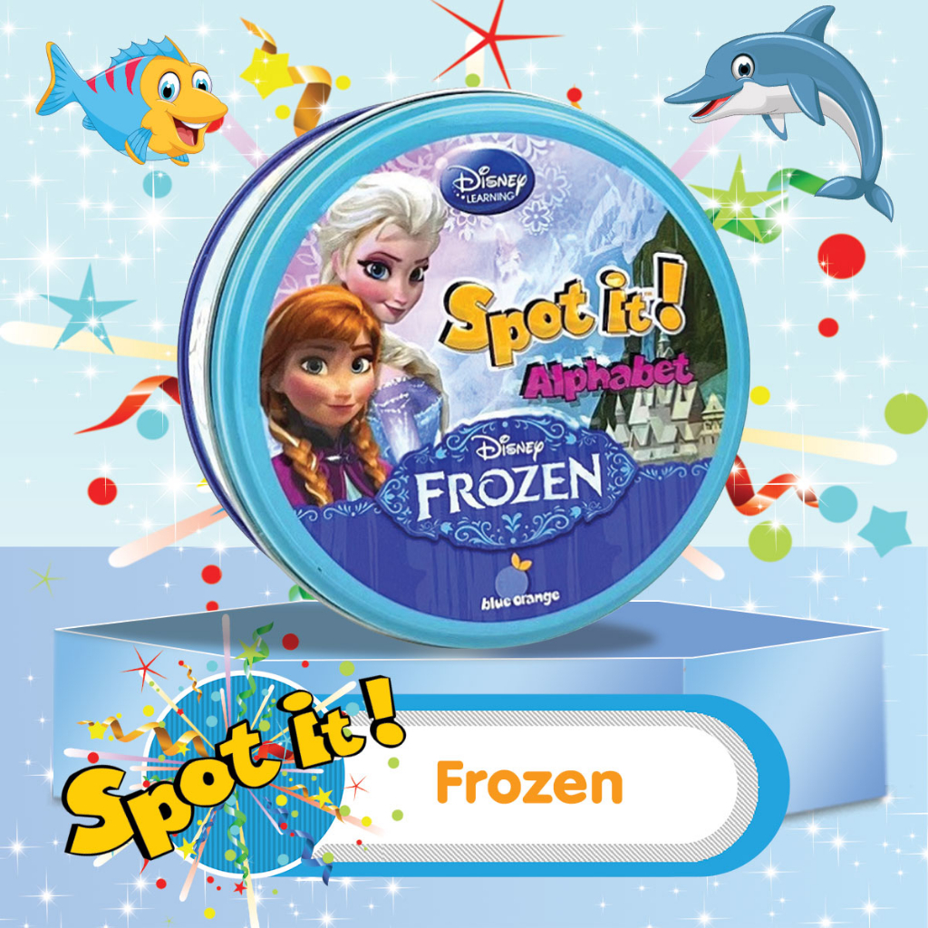 Dobble Game card Spot It เกมจับคู่ภาพ 55 CARDS เกมการ์ด เพิ่มความสามารถ ...