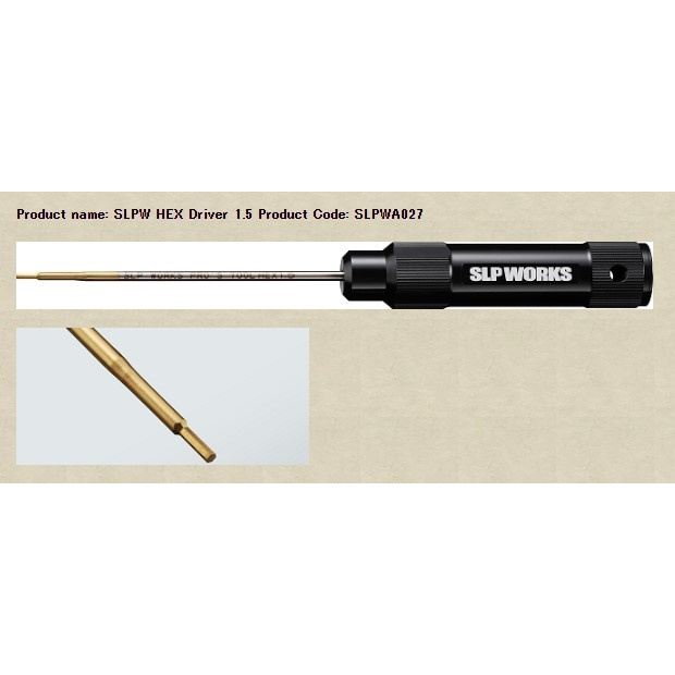 ชุดไขควง [DAIWA genuine/SLP WORKS] SLPW Maintenance Driver (tool ...