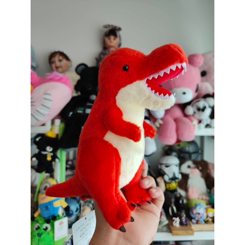 ตุ๊กตา AMUFUN Red Dinosaur Tyrannosaurus Rex 12" Amuse RARE งานสะสมงาน ...