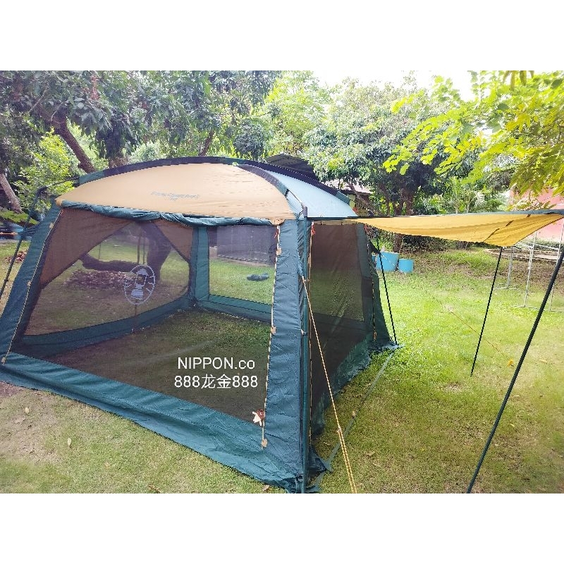 เต็นท์Coleman canopy tarp ii แท้ออกช็อป(มือสอง) | Shopee Thailand