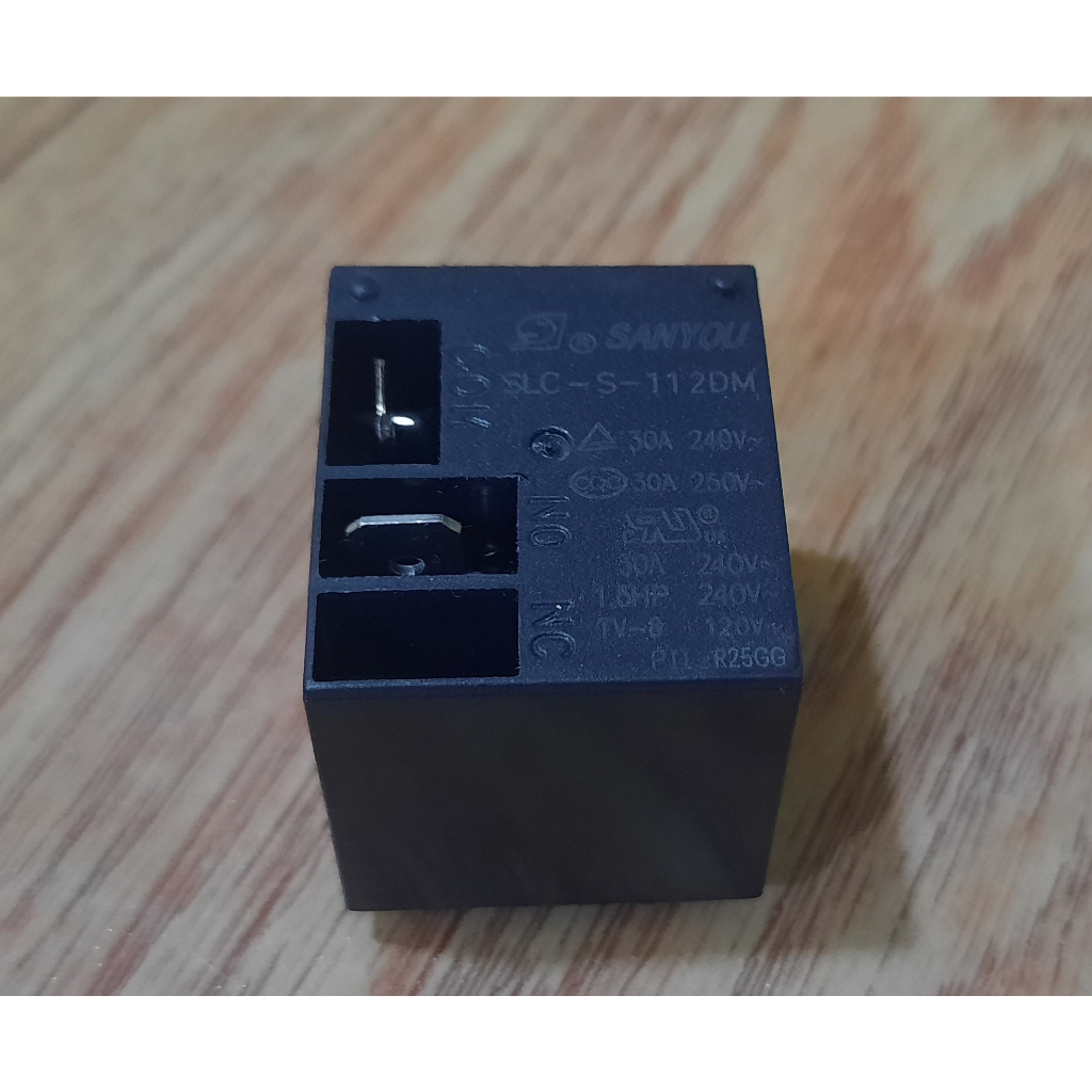 Relay SLC-S-112DM SANYOU coil 12V รีเลย์เครื่องทำน้ำอุ่นไฟฟ้า, รีเลย์ ...