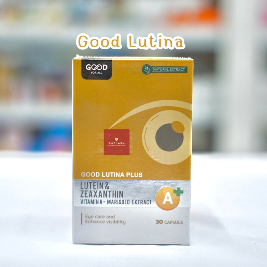 Good Lutina Plus I กู๊ด ลูติน่า พลัส ลูทีนและซีแซนธิน ฟื้นฟูและบำรุง ...