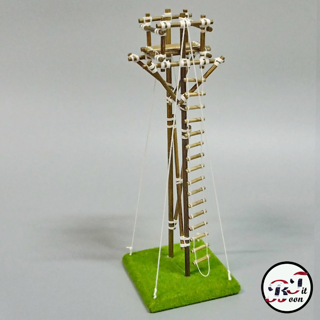 โมเดลลูกเสือ หอสองเสา Stilt Tower 1 | Shopee Thailand
