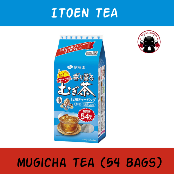 [exp. 2025/11] Itoen MUGICHA Barley Tea อิโตเอ็น ชามุกิฉะ ชาข้าวบาร์เล่ย์ บรรจุ 54 ซอง 🇯🇵 Koneko ...