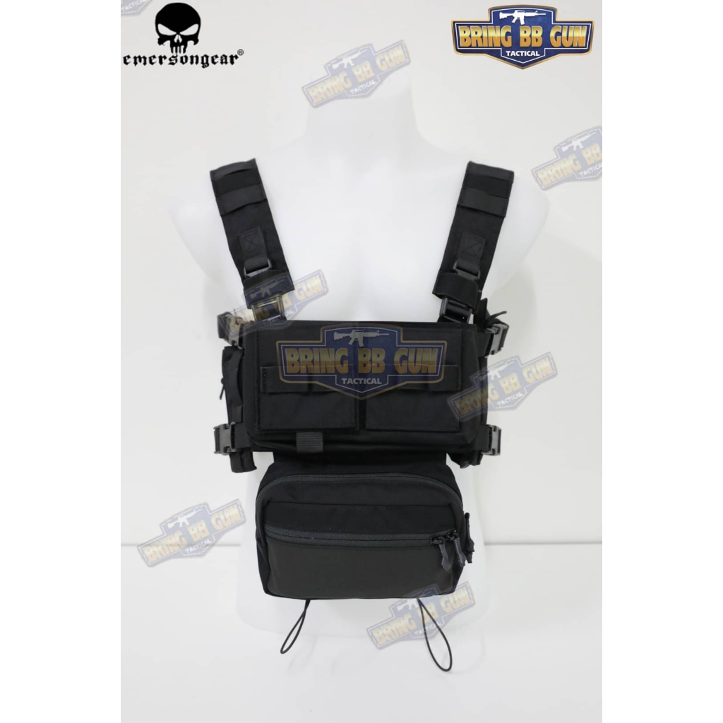 Micro Fight Chissis MK3 Chest Rig ยี่ห้อ Emerson (สายโยงบ่า) #ผ้า ...