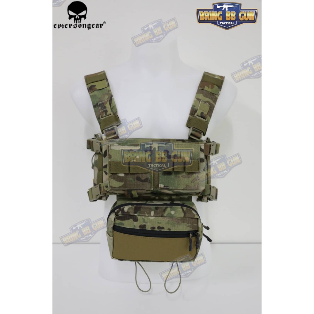Micro Fight Chissis MK3 Chest Rig ยี่ห้อ Emerson (สายโยงบ่า) #ผ้า ...