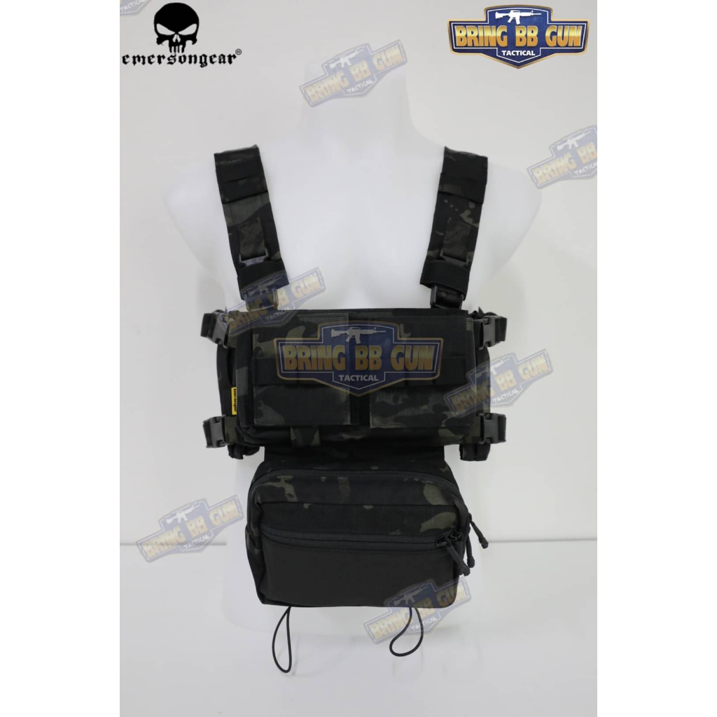 Micro Fight Chissis MK3 Chest Rig ยี่ห้อ Emerson (สายโยงบ่า) #ผ้า ...