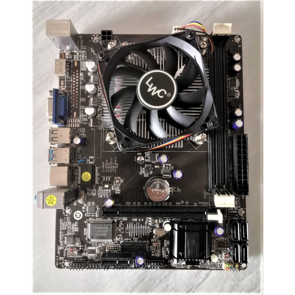 Mainboard HM55+CPU i5+Fan เมนบอร์ด LWC (Longwell) | Shopee Thailand
