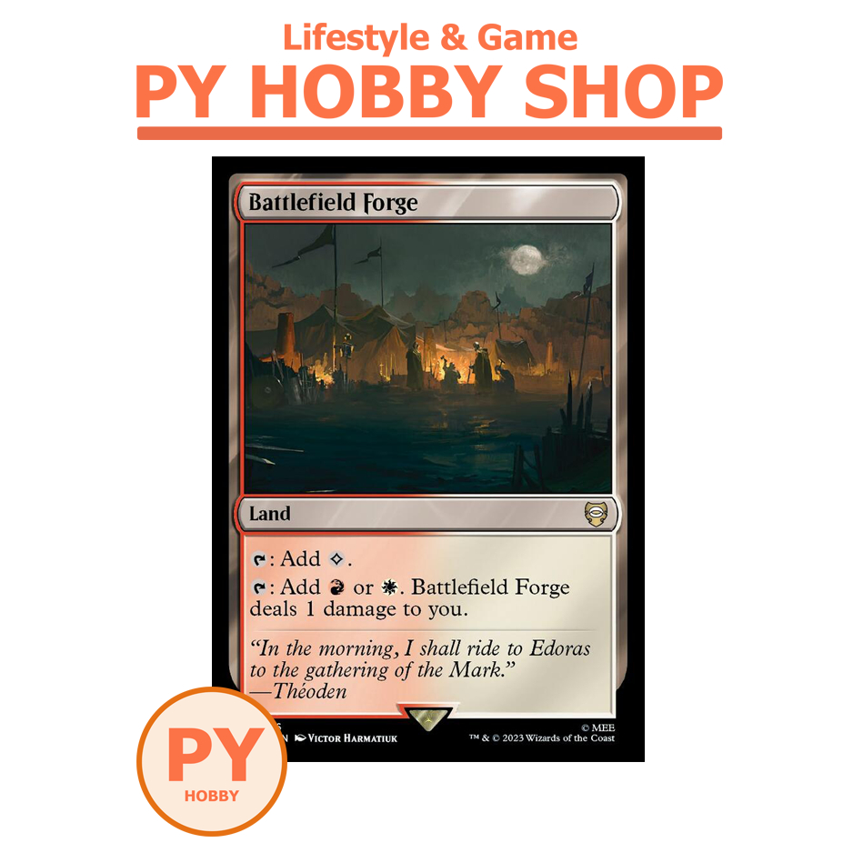 [MTG] The Lord of the Rings: Tales of Middle-earth Commander Decks: Battlefield Forge | Shopee ...