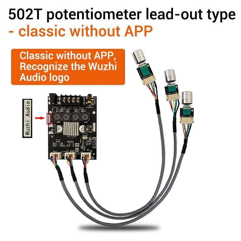 ZK-502T ย้ายสายจากโรงงาน กำลังขับ 50+50วัตต์ | Shopee Thailand