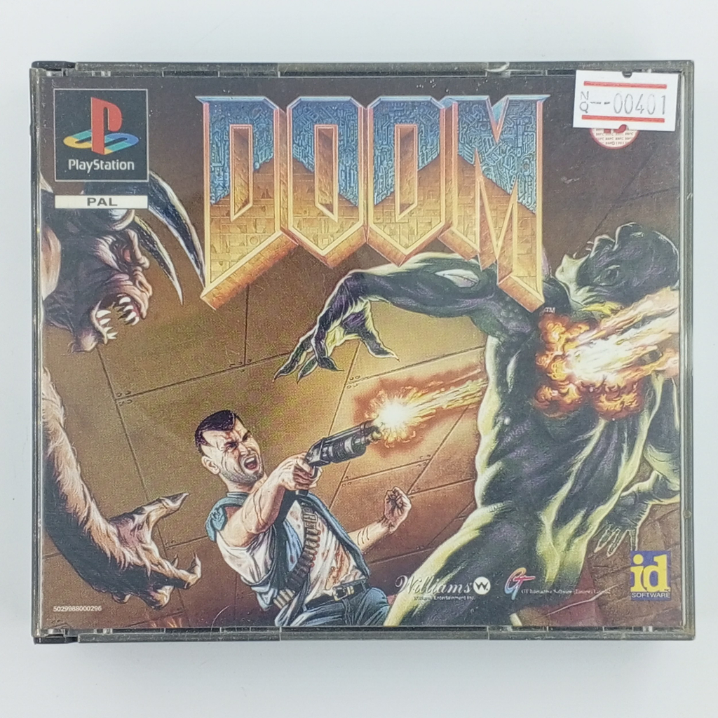 [00401] DOOM (PAL)(PS1)(USED) แผ่นเกมแท้ มือสอง !! | Shopee Thailand
