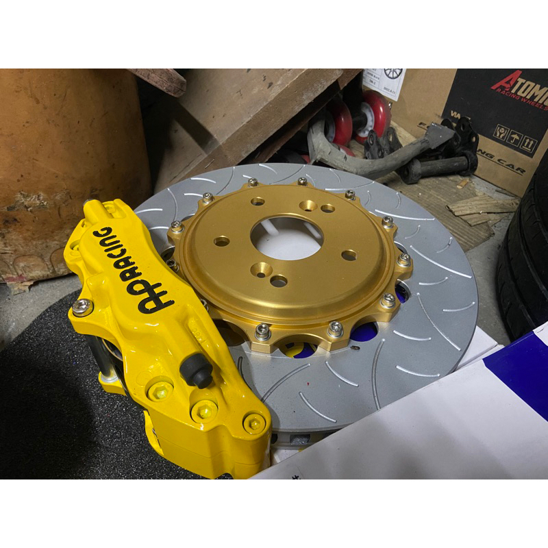 ชุดเบรคหน้า ap racing 5200 hub330 mm สำหรับล้อขอบ17 ขา Civic fd fb ...