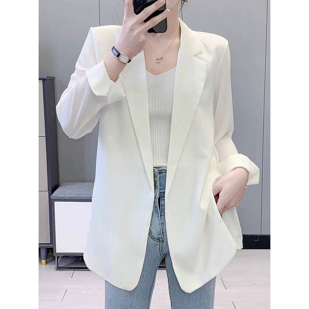 New Color B05 อกใหญ่สุด 60 นิ้ว++ เสื้อคลุมเบลเซอร์สาวอวบ ทรงสูทไม่มี ...
