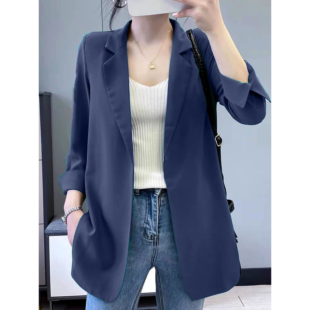 New Color B05 อกใหญ่สุด 60 นิ้ว++ เสื้อคลุมเบลเซอร์สาวอวบ ทรงสูทไม่มี ...