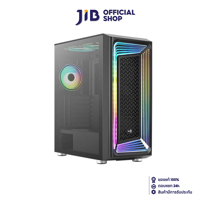CASE (เคส) AEROCOOL INTERSTELLAR (BLACK) (ATX) | Shopee Thailand