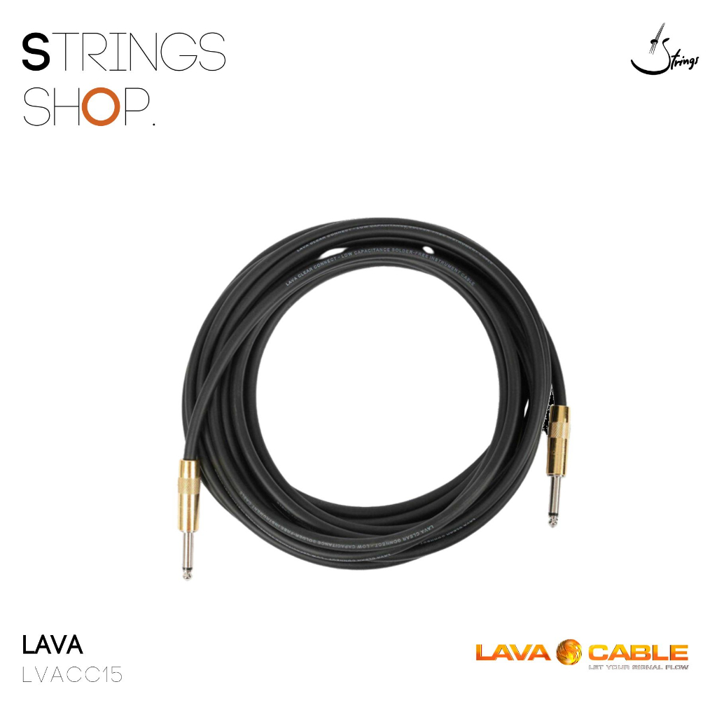 สายพ่วงเอฟเฟค Lava Cable Clear Connect Instrument Cable - 15 foot ...