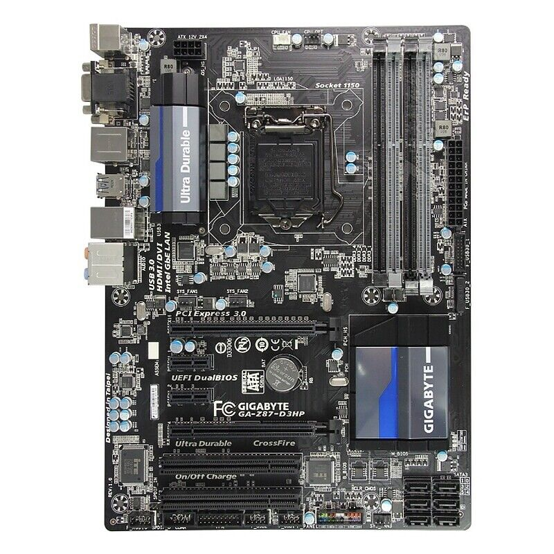 Mainboard / Motherboard GIGABYTE รุ่น Z87 D3HP Socket 1150 Z87 DDR3 ...