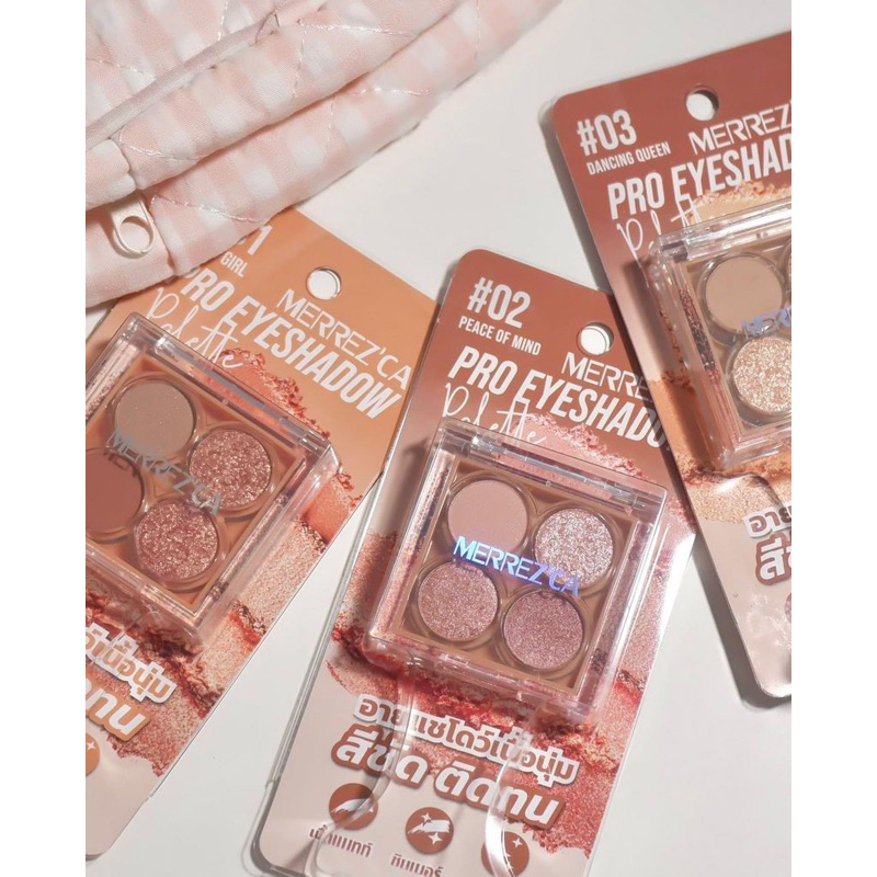 MERREZCA Pro EYEshadow Palette | Shopee Thailand