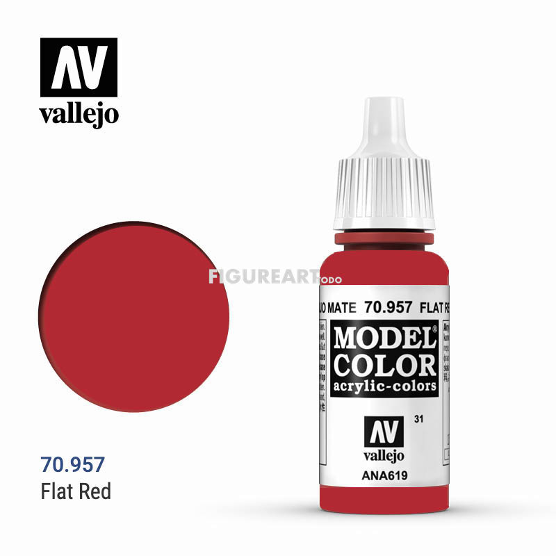 VALLEJO MODEL COLOR 1-47(SET1/4) วาเลโฮ ซีรีย์โมเดล กลุ่มสีหลัก สีเบส ...