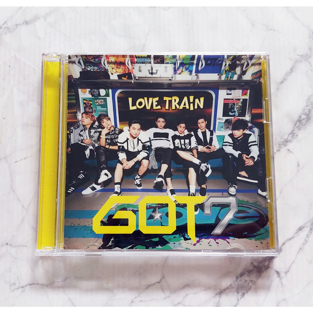 อัลบั้ม ญี่ปุ่น GOT7 - Love Train Japanese Album เวอร์ Limited B ของแท้ แกะแล้ว ไม่มีการ์ด พร้อม ...