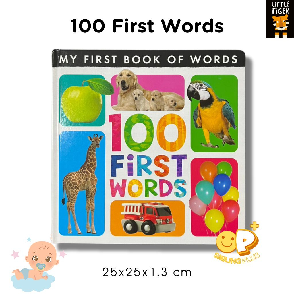 พร้อมส่ง★ Board book : My First Book of Words , 100 First words และ100 ...