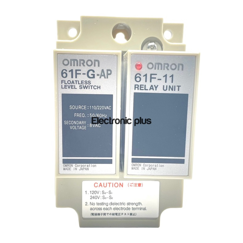 Omron 61F-G-AP Floatless Level Switch ออกบิลได้🇹🇭 บริการเก็บเงินปลายทาง ...