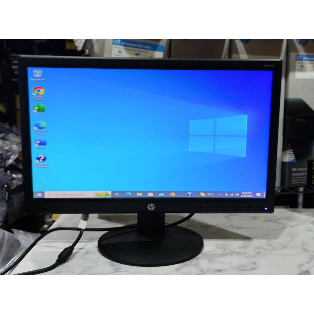 จอ (MONITOR) HP V201 20-inch LED มือสอง สภาพดี | Shopee Thailand