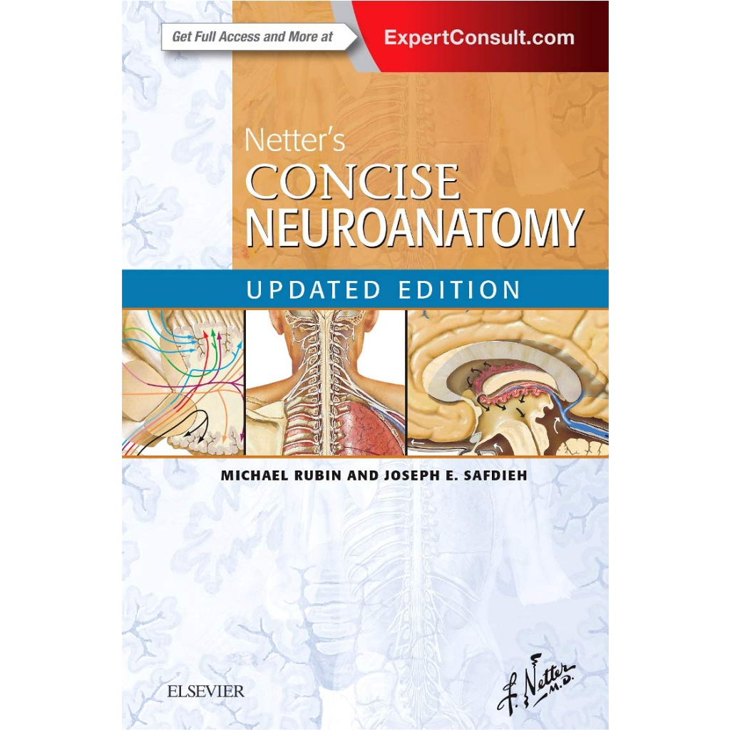 [หนังสือ] Netter's Concise Neuroanatomy ตำรา ประสาทวิทยา neurology ...