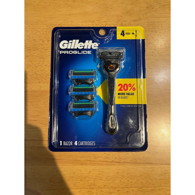 Gillette Proglide Razor Handle with Cartridges, 2+1 or 4+1 (New ...