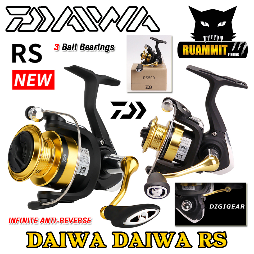 รอกตกปลา รอกสปินนิ่ง DAIWA RS SERIES NEW 2023 (มีให้เลือกหลายเบอร์) | Shopee Thailand